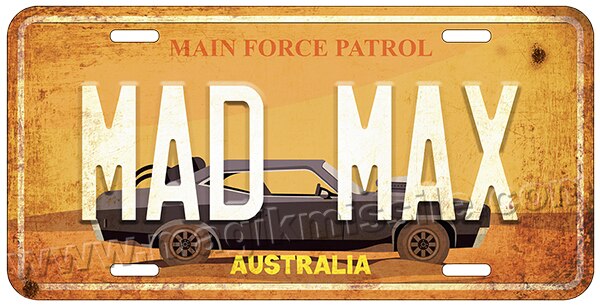 MAD MAX license plate – Magik Missile